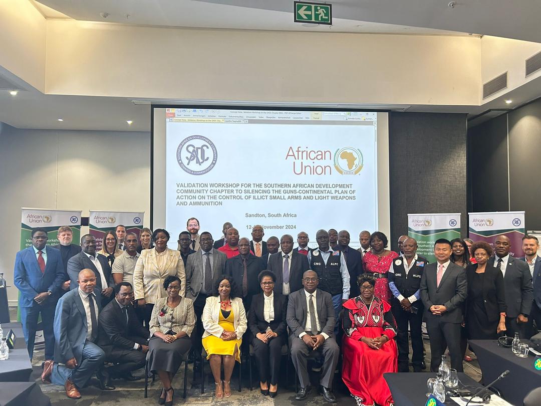 Dr. Jiaming Miao, UNREC at the validation workshop of the Southern ...